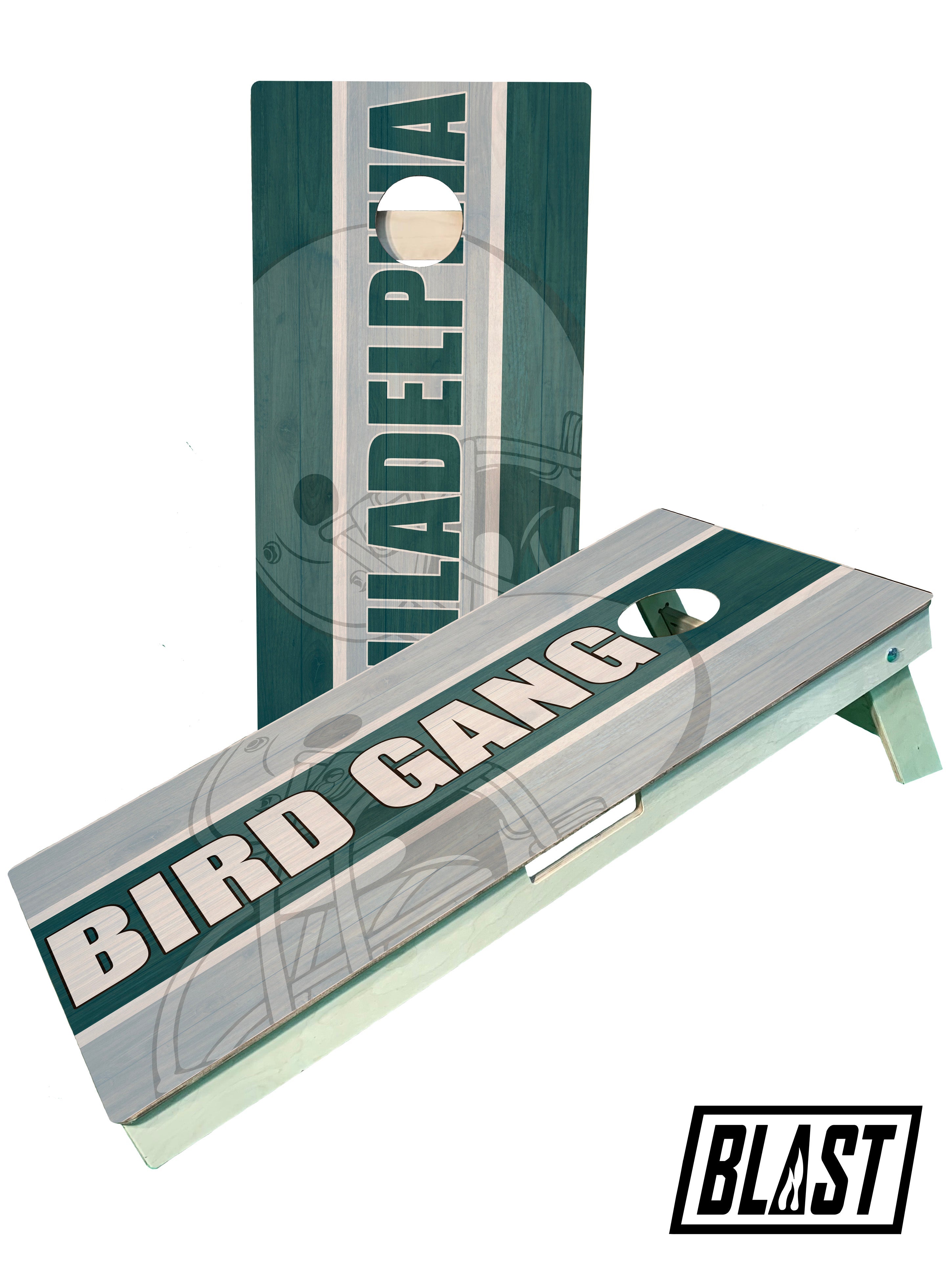 Philadelphia Bird Gang Football Team Cornhole Boards, ACL Regulation ...