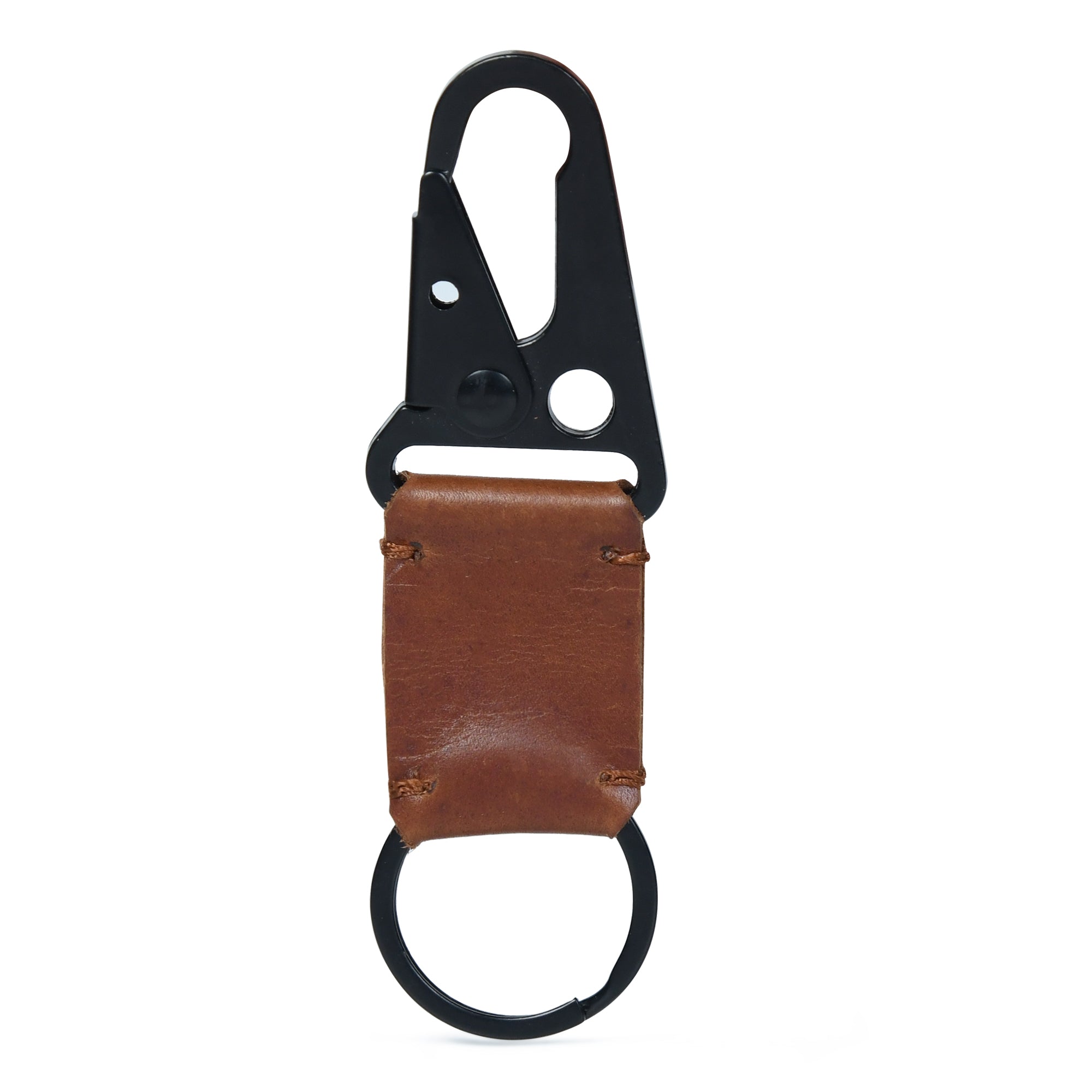 Leather-Metal Key Ring Keychain – SCY-Dist.com