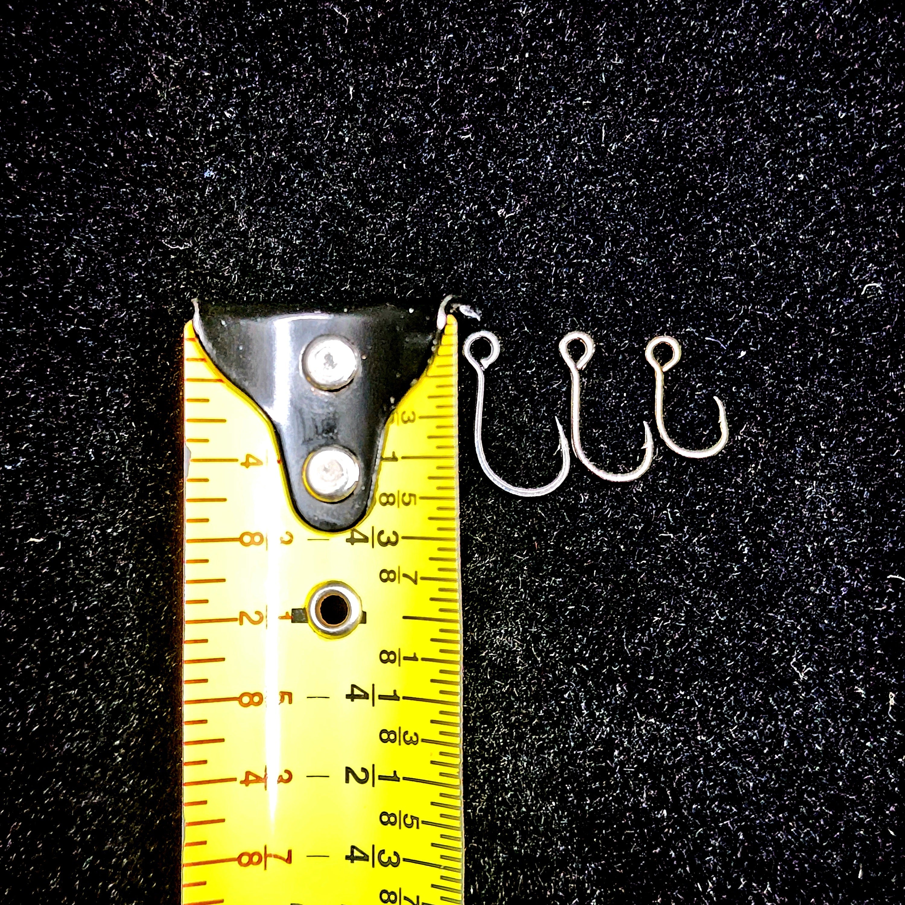Large Eye Inline Single Hooks (Treble Replacement Hooks 10 pack) – SCY ...