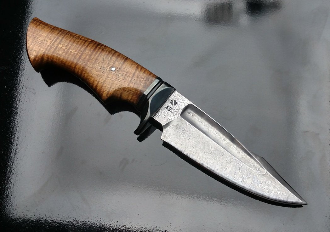 Premium Custom Handmade Hunting Knife with Damascus Steel Blade – SCY ...