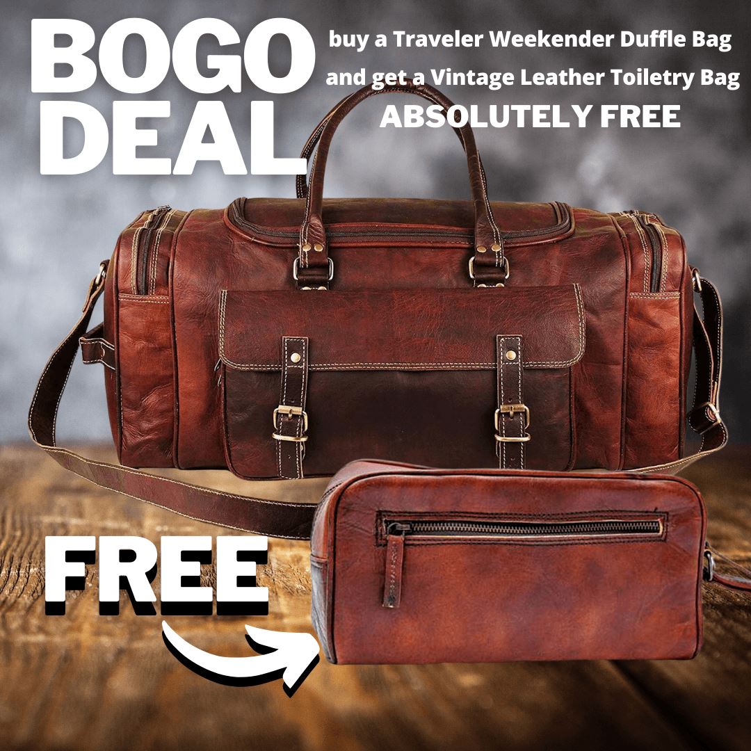 BOGO: Traveler Weekender Duffle Bag + FREE Toiletry Bag – SCY-Dist.com