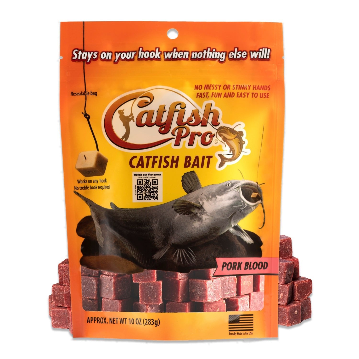 Catfish Pro Pork Blood Catfish Bait – SCY-Dist.com
