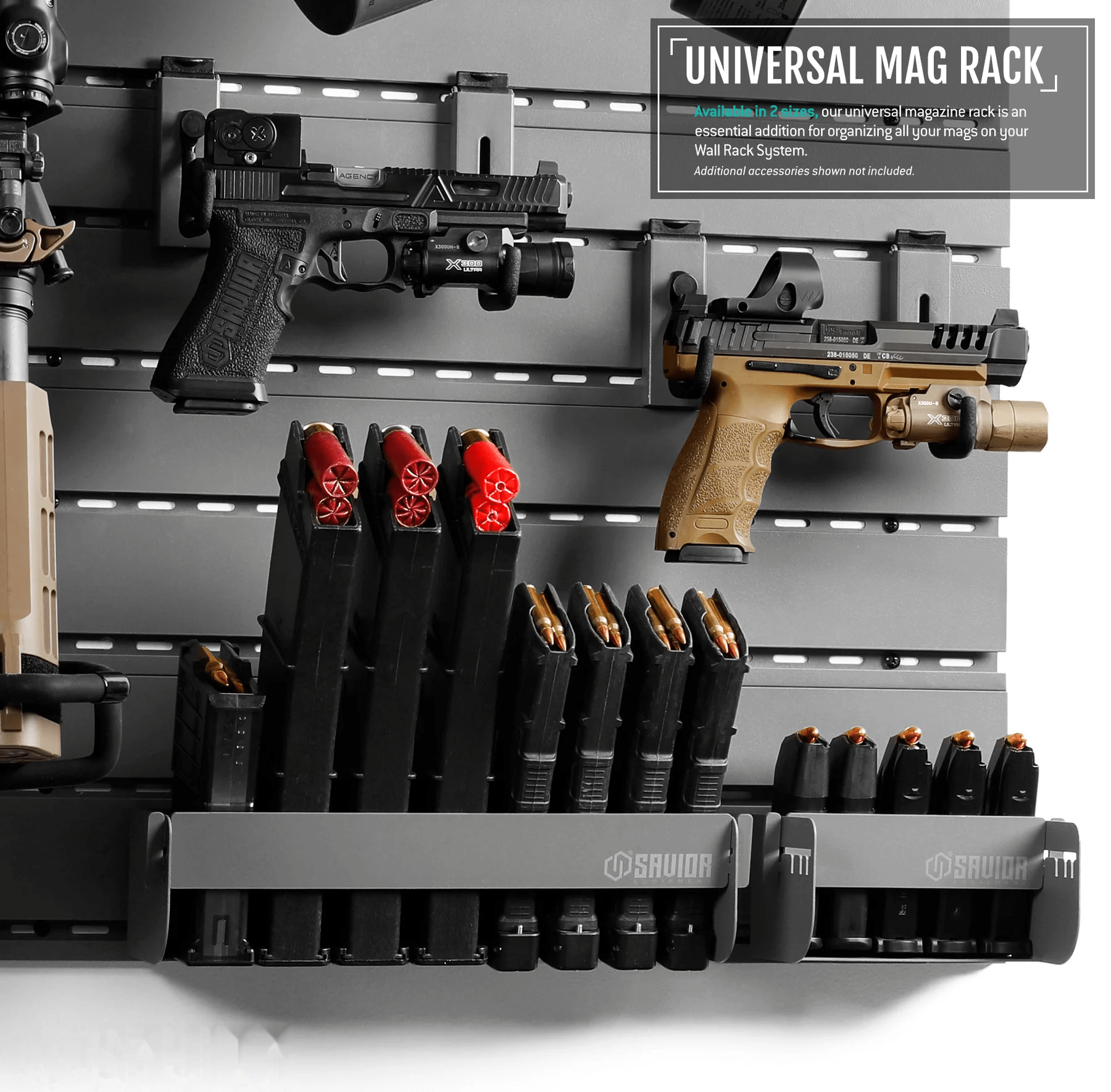Wall Rack System - Universal Mag Holder (Multiple Sizes) – SCY-Dist.com